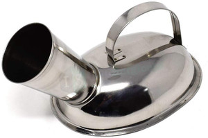 Jetflon Urinal Male Stainless Steel , Urine Pot Price in India - Buy ...