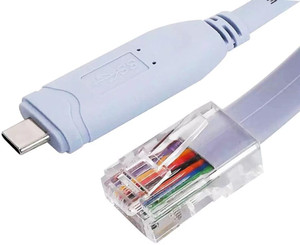 VOOCME USB Type C to RJ45 Network Equipment Console Cable USB-C 3.1 ...