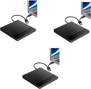 FKU Type C Portable CD/DVD+/-RW, Slim CD/VCD ROM, Burner, Low Noise ...