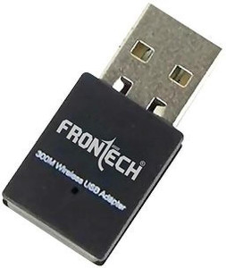 Frontech WiFi Dongle 300 Mbps Mini Wireless Network USB Wi-Fi Adapter ...