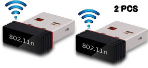 Red Champion Nano Wifi Dongle, Connector Receiver 802.11BGN 2.0 Pack ...