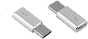 APNA KANHA Pack Of 2 Type C Charging OTG Pin Convector from V8 Cable ...