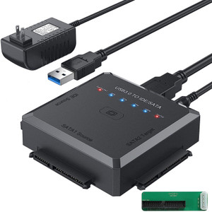 microware USB 3.0 to SATA IDE Adapter External Hard Drive for Universal ...