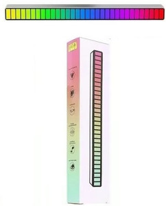 NKL Led RGB Light Bar RGB Music Level Indicator Light USB Charge 68 Led ...