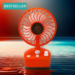 GUGGU Cool Fan ( Rechargeable Table Fan) (Mini Fan) for Home, office ...
