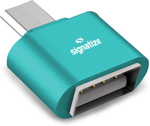 SIGNATIZE SZ-3068 Mini Micro OTG Adapter Compatible with Mobiles Attach ...