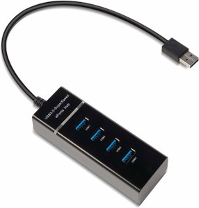 Wanzhow 4 Port 3.0 USB HUB Super Speed Multiport Slim USB Hub ...
