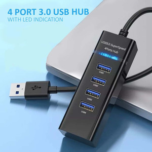 Wanzhow Mini-Hub 3.0 USB HUB High-Speed Multiport Slim USB Hub 4 Port ...