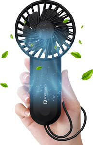 Portronics DualBreeze Handheld Mini Portable Fan With Dual Fan ...