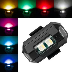 NPU Best LED Light 7 Colors + Flashing Modes for Drone Helmets Bike ...