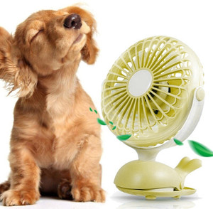 JPRO B Portable Mini Whale Clamp Adjustable Rechargeable Fan Battery ...