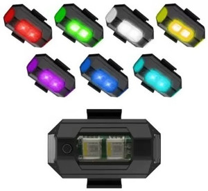 NKPR LED Light 7 Colors + Flashing Modes for Drone Helmets Bike ...