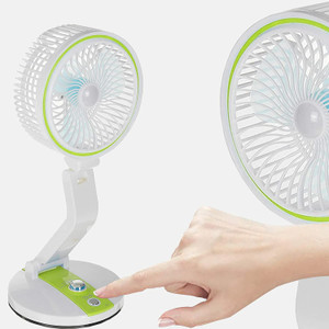 Litanika Portable Tabel Fan, Desk Fan Cordless, Foldable 90? Mini ...