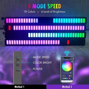 NKL Led RGB Bar Light 32 Bit RGB Music Sound Control For Cars Led Light ...