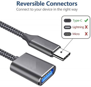 JANGI Type C OTG Adapter TX118 for connecting Printer to mobile phones ...