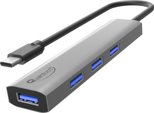 QUANTUM QHM6966 Type C to 4 Hi-Speed USB A 3.1 Ports for /Windows ...