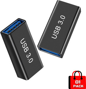 Red Champion USB Female to USB Female Connector USB to USB Adapter ...