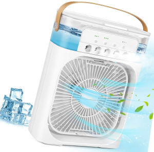 snowbudy Mini Frost Fan Portable Air Conditioner AC Cooler Humidifier ...