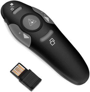 DooBuy Wireless Remote Presenter, Laser Pointer Presenter Device aptop ...