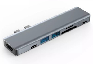 MARS USB C Type HUB 7 in 2 Adapter,Multi Port Dongle Type-C to USB 2.0 ...