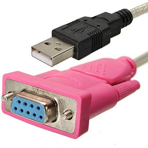 TECHGEAR USB 2.0 to RS232 DB9 Female Serial Adapter USB Male to RS232 ...