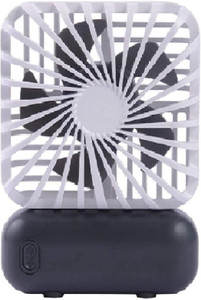 ZVR USB Desk Fan Mini Square Fan Square Cute Mini Portable USB Cooling ...