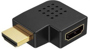 ASTOUND Vertical Flat Right TV HDMI Angle Male Female Adapter Vertical ...