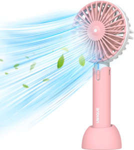UN1QUE MINI X1 Portable fan-3 Speeds-USB Rechargeable Powerful ...