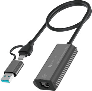 Portronics Mport X1 Type C Gigatbit Ethernet Hub with RJ45 Ethernet ...