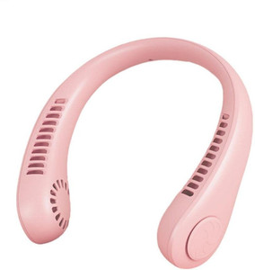 PunnkFunnk Portable Cooling NeckFan, For cooking, gym, running Pink ...
