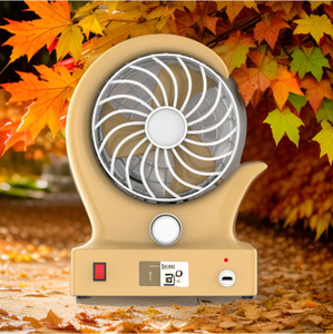 GUGGU Wind Cool Fan: 6 Steps, 2000mAh Battery, High Speed, LED ...