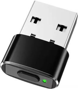 TECHWIBE USB Mouse Jiggler 3 Modes (Auto Jitter/Swipe/Slide) USB Mouse ...