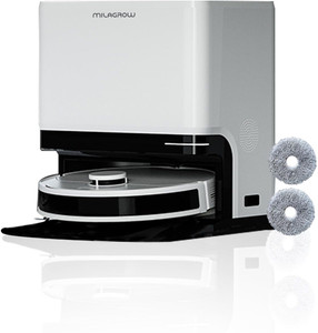 Milagrow iMap Max 24 Pro Robotic Floor Cleaner with 2 in 1 Mopping and ...