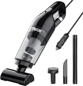 TEXUM TVC-A100 Portable, Handheld,12V DC /165W, 6 KPA Power Car Vacuum ...