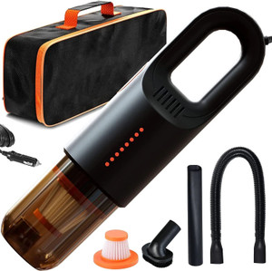 YOZO 12V High Power Wet&Dry Portable Handheld Car Vacuum Cleaner with 2 ...