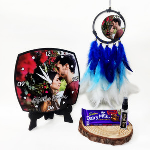 Color Splash Watch, Perfume, Showpiece, Comb Gift Set Price in India ...