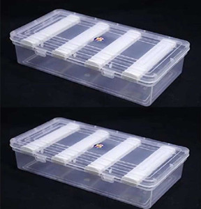 ANASALI Plastic Adjustable 4 Rod Bangle Box Chudi Set Organizer PACK OF ...