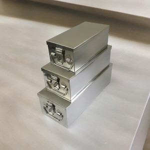 JAYCO Steel Jewel Storage Boxes Set of 3 - Long Bank Locker Boxes ...