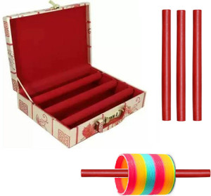 rza 3 Rod Bangle Boxs With Lock System Lockable Boxs Bangle & Makeup ...