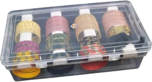SHIVAYENTP Adjustable 4 rod Bangle Box Jewellery, Bangles, Transparent ...