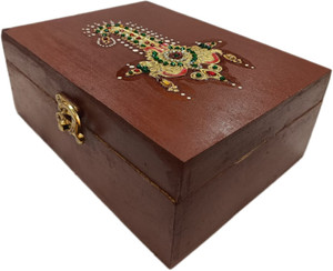 TANJORE Jewelry Box for Women | Jewelry Organizer Box(8*6*3.1 Inch ...
