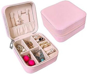 BEYKURY mini jewelry vanity box multi-function Wardrobe Jewelry ...