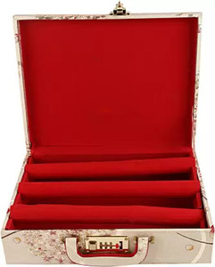 CGC Premium Quality Bangle Box With 3 Rods And Number Lock system To ...