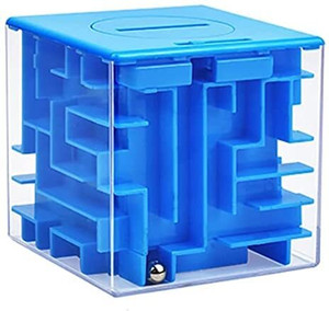 ZINZA Money Maze Puzzle Boxes Cube Puzzle for Kids Piggy Bank Cash Gift ...