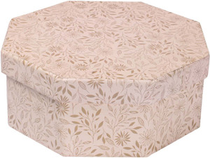 NICE PACKAGING Hexagon shaped luxury box (8.5x8.5x4 inches, Hamper-053 ...