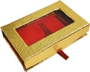 90 Degree Empty Silver 20 grams Note Card Decorative Magnetic Gift Box ...