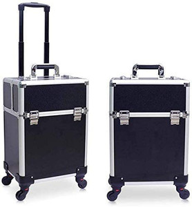 Jalsaa Professional Beauty Makeup Cosmetic Aluminium Vanity Trolley ...