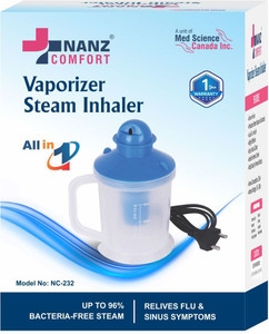 Nanz Comfort Vaporizer Steam Inhaler, All In One-NC-232 Vaporizer Price ...