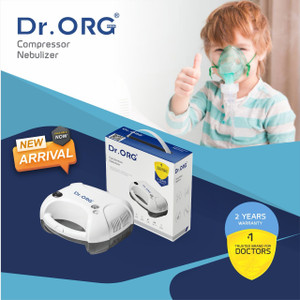 Dr.ORG Piston Compressor Handy Nebulizer With Flow Adjuster Nebulizer ...