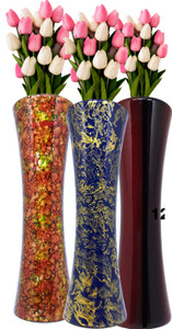 NAZIR HANDICRAFTS ORANGE BLUE BROWN Vase Filler Price in India - Buy ...